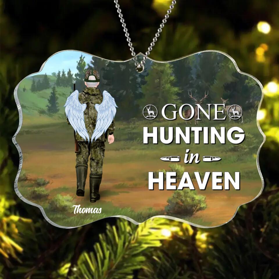 Personalized Hunting Rectangle Acrylic Ornament - Memorial Gift Idea F ...
