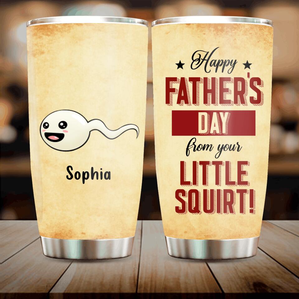 Personalized Funny Tumbler - Up to 7 Kids - Funny Gift Idea For Father ...
