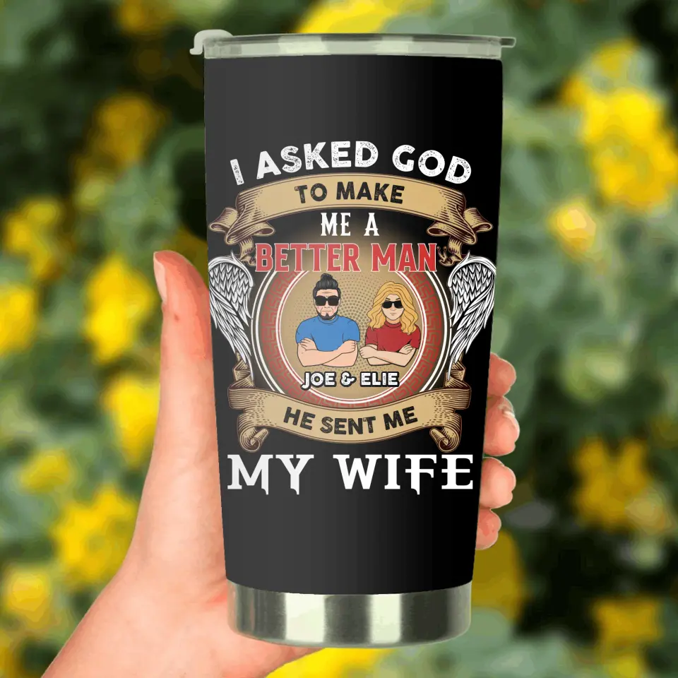 Personalized Couple Tumbler - Gift Idea For Couple/Mother's Day/Father ...