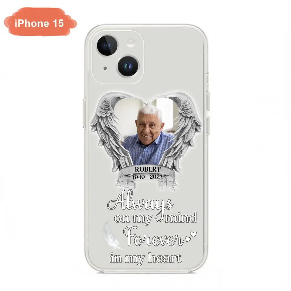 Custom Personalized Memorial Phone Case - Upload Photo - Memorial Gift ...
