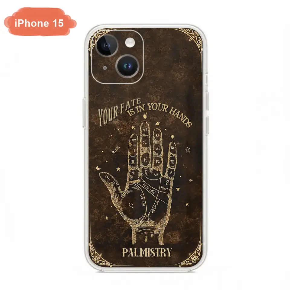 Palmistry Phone Case - Your Fate Is in Your Hands - Cases For iPhone/S ...