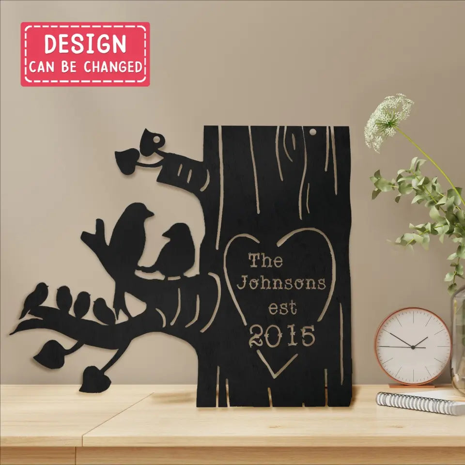 Custom Personalized Couple/ Family Metal Sign - Couple/ Parents With U ...