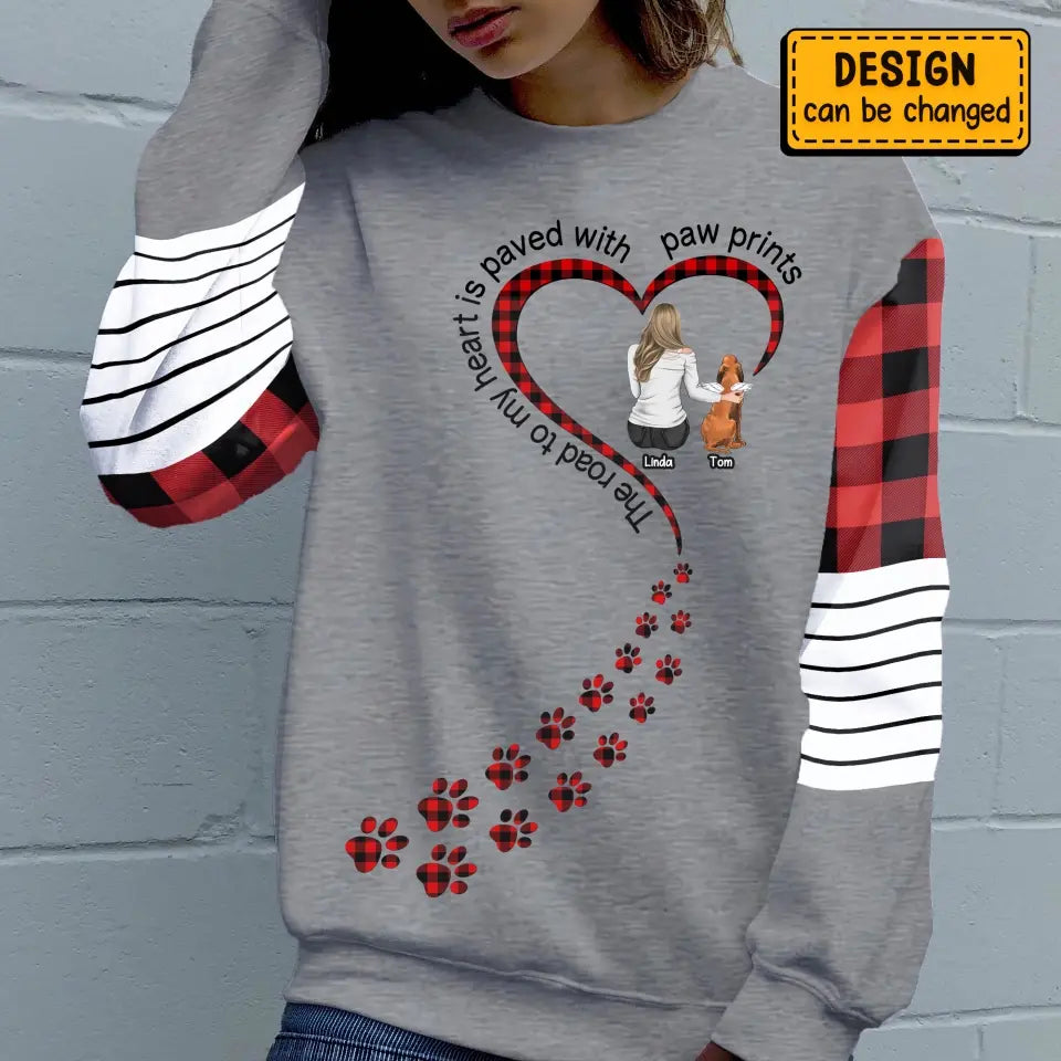 Personalized Pet AOP Sweater - Up to 3 Pets - Gift for Dog/Cat Lovers ...