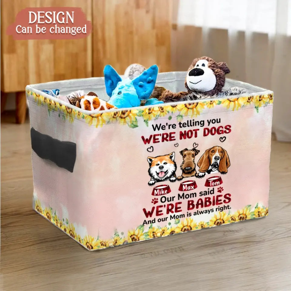 Custom Personalized Pet Storage Box - Upto 10 Dogs/Cats - Gift Idea fo ...