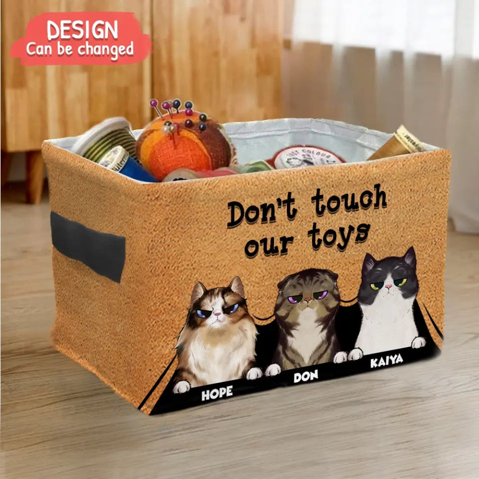Personalized Pet Storage Box - Up to 3 Dogs/Cats - Mother's Day/Father ...