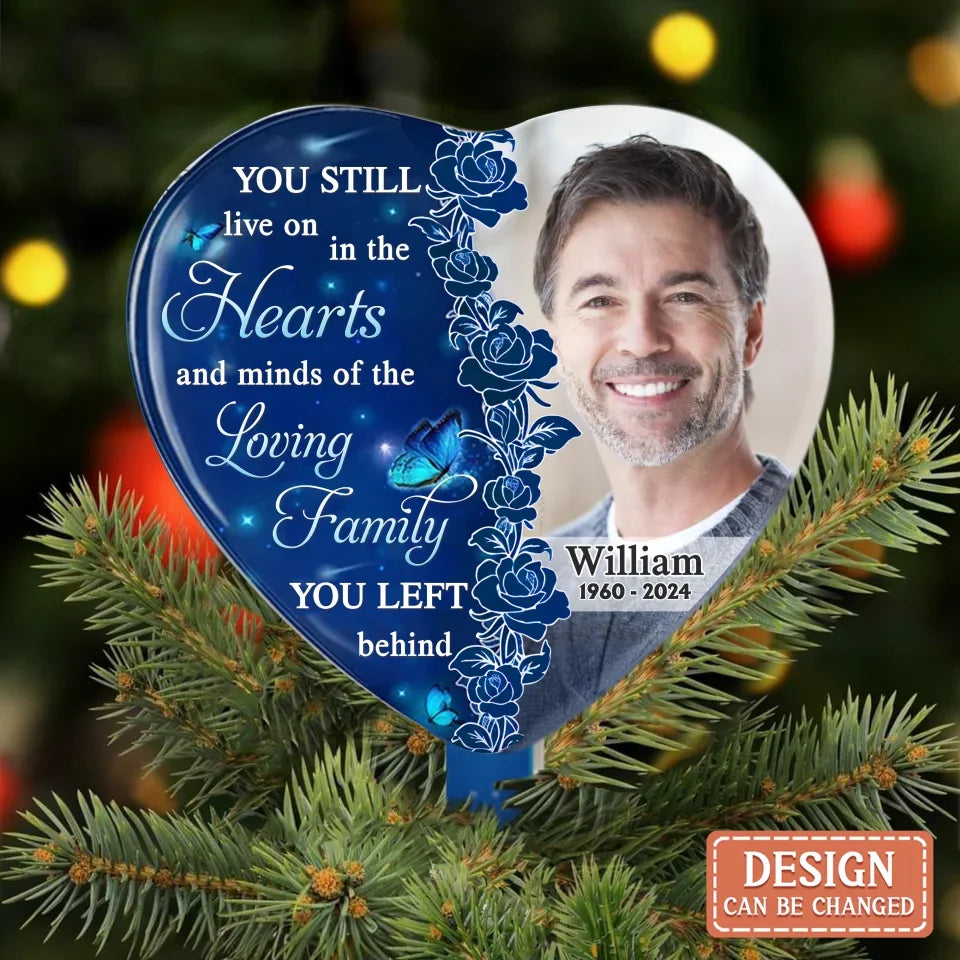 Custom Personalized Memorial Tree Topper - Memorial Gift Idea - Upload ...