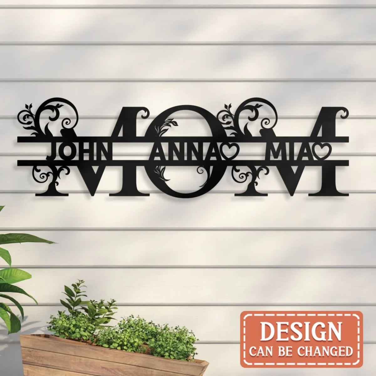 Personalized Mom/Nana Metal Sign - Mother's Day Gift Idea For Mom/Gran ...