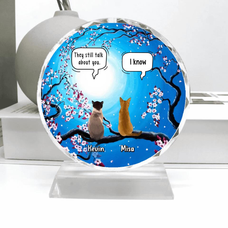 Custom Personalized Memorial Cat Crystal Pendulum - Gift for Cat Owner ...